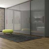 China Customizable Sliding Door Wardrobe 18mm Plywood DTC Soft Close Hardware Bedroom Closet for sale