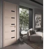 China Melamine Flush Plywood Wooden Interior Door 40mm x 2200mm Custom Size for sale