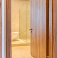 China Interior White Composite Painting Lacquer Wood Door 5mm MFC Leaf 18mm Frame for sale