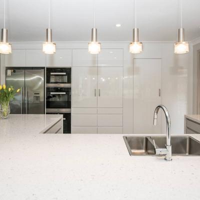 China High Gloss Lacquer Kitchen Cabinet Waterproof 18mm Plywood Custom Sizes for sale