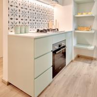China Matte White Plain Kitchenette Melamine Kitchen Cabinet All In One Small for sale