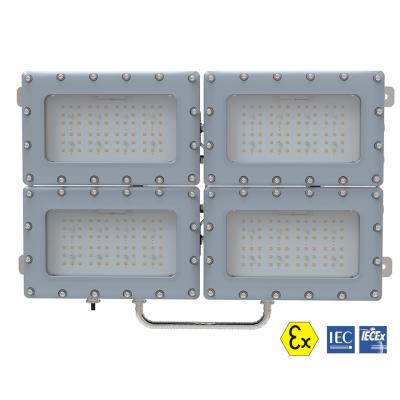 China KHJ Four Luminaires Assembly LED Explosion Proof Flood Light 400W 480W for sale