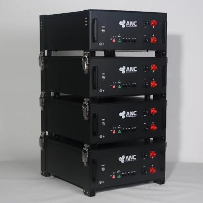 China 48V 51.2V 50Ah 100Ah LiFePO4 Household Battery Storage 6000 Cycles for sale