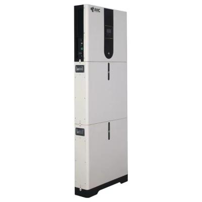 China Commercial Solar Energy Storage System 10kWh 51.2V LiFePO4 Battery with Inverter 135kg for sale