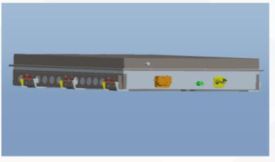 China 345.6V 35.9kWh Rack Mount LiFePO4 Stacked Battery Pack for Logistic Vehicle System with RS485 CAN for sale