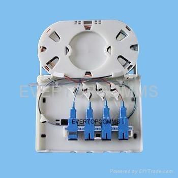 China FTTH End User Terminal Box, 4 Ports for sale