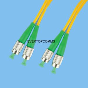 China FC/APC-FC/APC Singlemode Duplex Patch Cord for sale