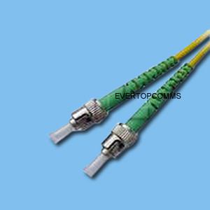 China ST/APC-ST/APC Singlemode Simplex Patch Cord for sale