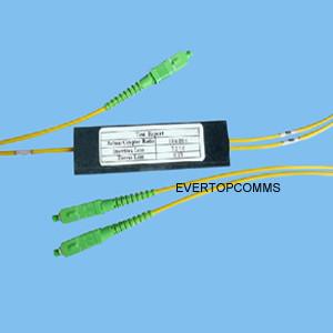 China Singlemode fiber optic splitter 1*2 for sale