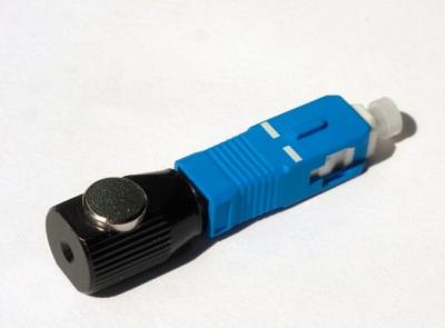 China SC/PC circular bare fiber adapter for sale