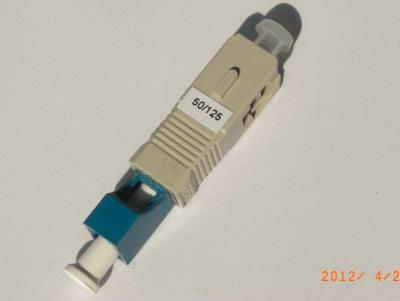 China SC male to LC female hybrid fiber optic adapter for sale
