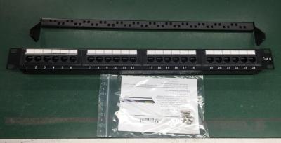 China 24 ports cat6 UTP RJ45 patch panel for sale