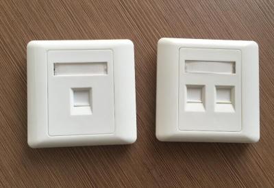 China 2 ports rj45 face plate for sale