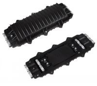 China fiber optic splice closure in-line horizontal ETC-F010 2 in 2 out for sale