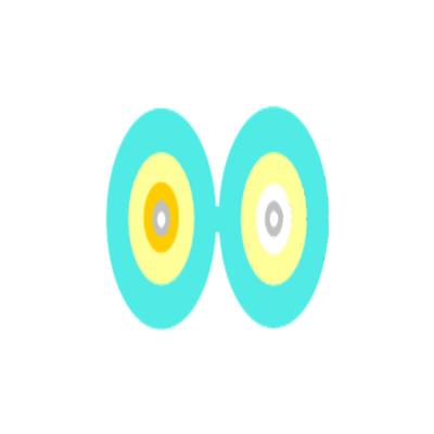 China Duplex Multimode Flat Aqua Jacket OM3 LSZH Optical Fiber Cable for sale