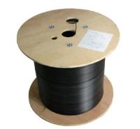 China G657A2 Optical Fiber Optic Drop Cable Singlemode 1 Core LSZH Outdoor Indoor Rollers Message 1km/Reel for sale