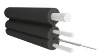 China G657A2 Optical Fiber Optic Drop Cable Singlemode 1 Core LSZH Outdoor Indoor Rollers Message 1km/Reel for sale