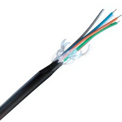 China GYFTY  24 CORE OUTDOOR OPTICAL CABLE  SM G652D   PE for sale