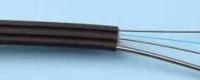 China Outdoor FTTH  Drop Optical Fiber Cable G657A1 SM SX 1 Core LSZH  3 Steel Wire 2X5mm Flat Cable for sale