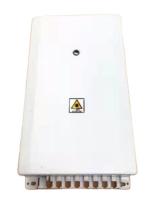 China 8 Ports White Fiber Optic Terminal Box Distribution Box FTTH BOX for sale