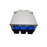 China 4-12 Port Din Rail Metal  Patch Panel Splice Box Terminal Box for sale