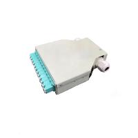 China Hot Sale 6 Port 8 Port 12 Port Din Rail Metal  Patch Panel Splice Box Terminal Box for sale