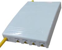 China 4 core Fiber Optic Terminal Box, ABS, white,FTTH for sale