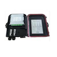 China 8 Core  Waterproof Fiber Optic Terminal Box, Htth, White or Black  Plastic for sale