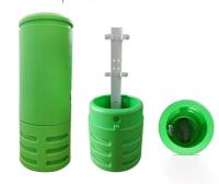 China Fiber Optic Cable Green protection Box with Box and 1X16 Fiber Optic Splitter for sale