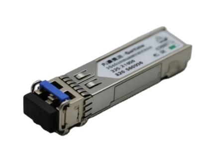 China LC Port  Double Fiber SFP 1.25G 80km Optical Transceiver Module   1310/1550nm Fiber Optic Transceivers OEM Manufacturer for sale