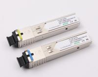 China SC Port  Single Fiber SFP 1.25G 20km Optical Transceiver Module   1310/1550nm Fiber Optic Transceivers OEM Manufacturer for sale