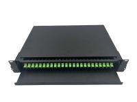 China 1U Fiber Optic Patch Panel SC/APC Optical Drawer  LC DUPLEX  Rackmount Server ODF Fibre for FTTH GSM Network ,empty for sale