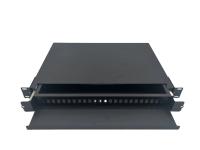 China 1U Fiber Optic Patch Panel SC/APC Optical Drawer  LC DUPLEX  Rackmount Server ODF Fibre for FTTH GSM Network ,empty for sale