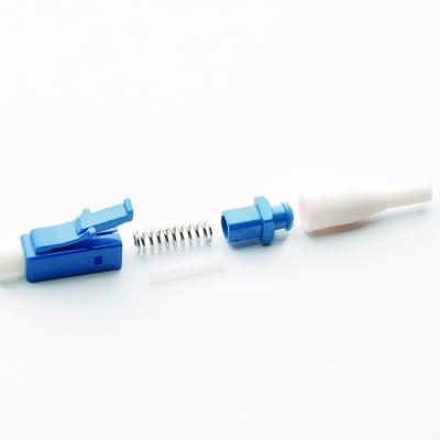 China LC UPC SM 0.9mm Fiber Optical Connector unassembled for sale