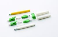 China LC UPC SM 0.9mm Fiber Optical Connector unassembled for sale