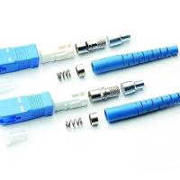 China SC APC  UPC Single Mode Multimode Fiber Optic Connector 2.0mm 3.0mm unassembled for sale