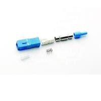 China SC APC  UPC Single Mode Multimode Fiber Optic Connector 2.0mm 3.0mm unassembled for sale