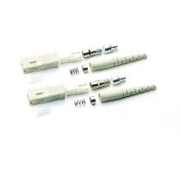 China SC APC  UPC Single Mode Multimode Fiber Optic Connector 2.0mm 3.0mm unassembled for sale