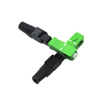 China SC /APC Fiber Optic Fast Connector Quick Connector for sale