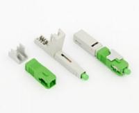 China Fiber Optic SC/UPC SC/APC Single Assembly Fast Connector for FTTH Drop Cable for sale