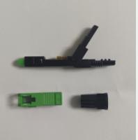 China SC APC Green SC  FTTH Fiber Optic Fast Connector for sale