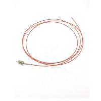 China Low Insertion Loss LC/PC MM OM1 62.5/125 0.9mm LSZH/PVC 1.5M Fiber Optic Pigtail for sale
