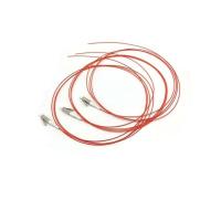 China Low Insertion Loss LC/PC MM OM1 62.5/125 0.9mm LSZH/PVC 1.5M Fiber Optic Pigtail for sale