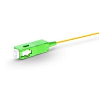 China SC/APC Fiber Optic Pigtail 0.9mm G652D 1M for sale