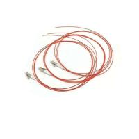 China Multimode OM2 50/125um 0.9mm LSZH/PVC 1m LC/PC Optical Fiber Pigtail for sale