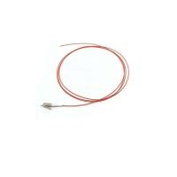 China Multimode OM2 50/125um 0.9mm LSZH/PVC 1m LC/PC Optical Fiber Pigtail for sale