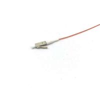 China Multimode OM2 50/125um 0.9mm LSZH/PVC 1m LC/PC Optical Fiber Pigtail for sale