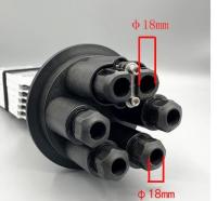 China Vertical Fiber Optic Cable Splice Closure Dome Box ETC-F106M 96 Core 144 Core to 288 Core for sale