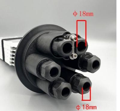 China Vertical Fiber Optic Cable Splice Closure Dome Box ETC-F106M 96 Core 144 Core to 288 Core for sale