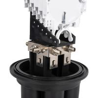 China Vertical Fiber Optic Cable Splice Closure Dome Box ETC-F106M 96 Core 144 Core to 288 Core for sale